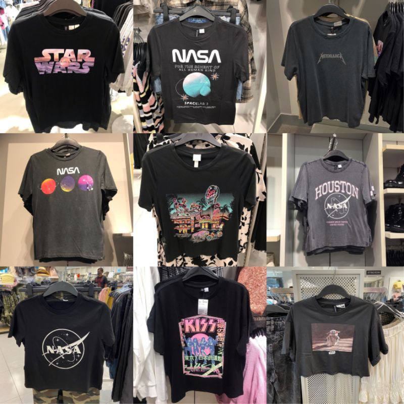 SALE READY!! HnM t shirt/ kaos HnM | Shopee Indonesia