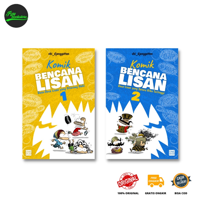 Jual HR - Komik Bencana Lisan Jilid 1 & Jilid 2 By vbi_djenggotten | Shopee Indonesia