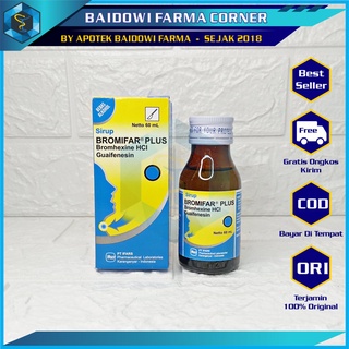 Jual BROMIFAR PLUS SYRUP BATUK 60 ML | Shopee Indonesia