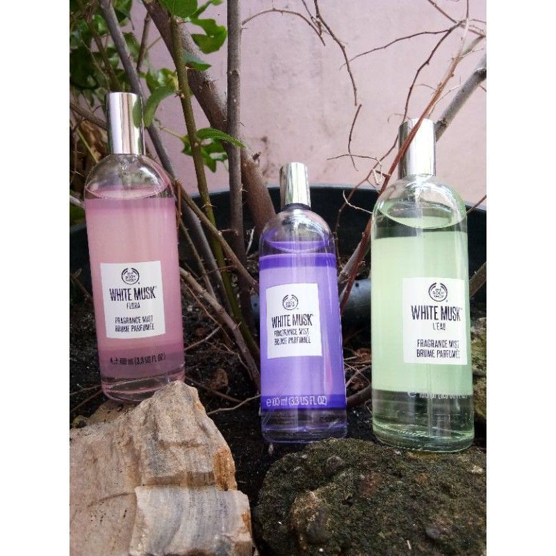 Jual The Body Shop White Musk Fragrance Mist 100ml | Shopee Indonesia