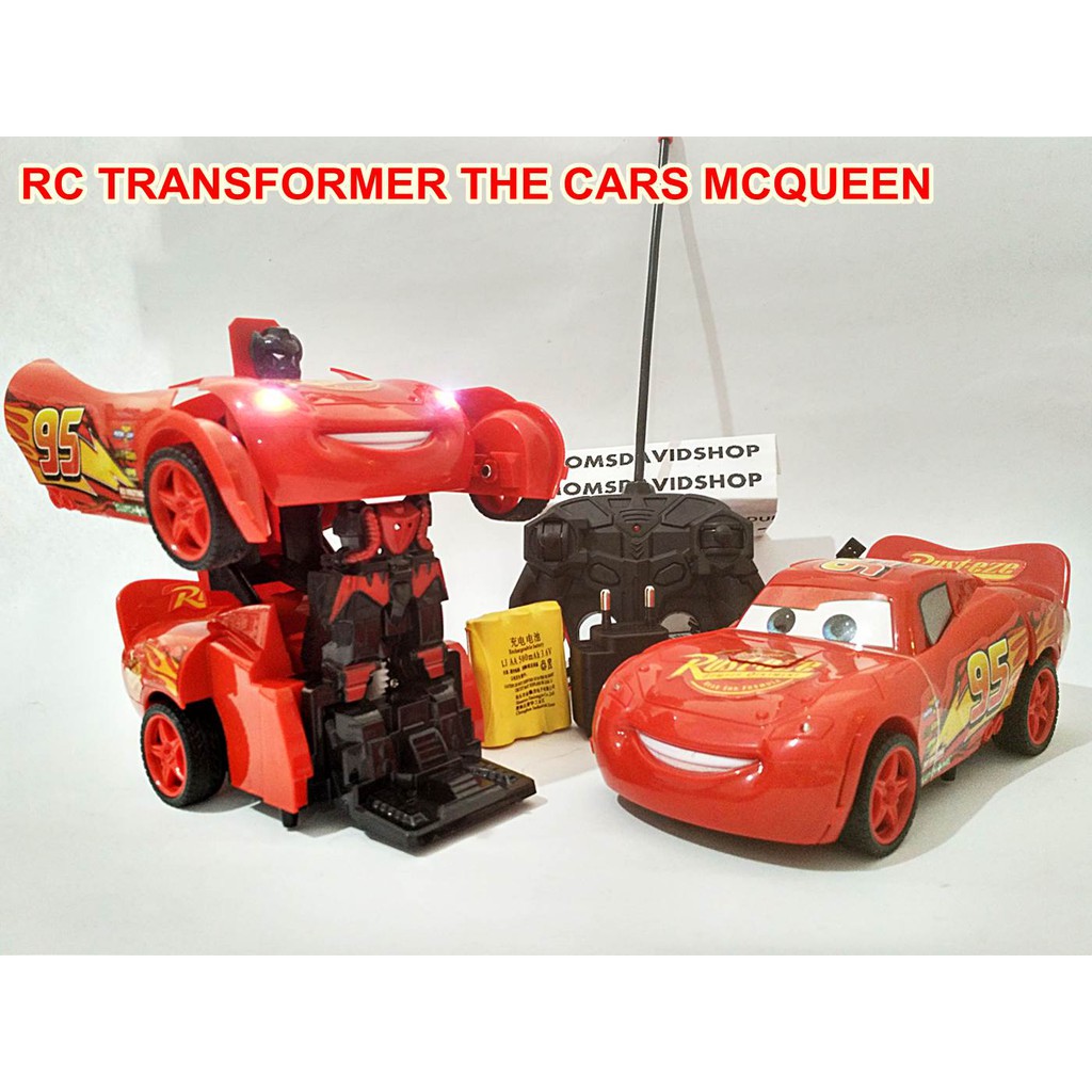 Jual RC ROBOT TRANSFORMER THE CARS MCQUEEN - REMOTE CONTROL TRANSFORM ...