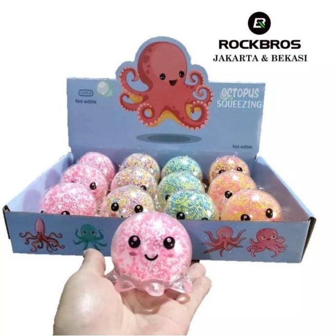 Jual Squishy Octopus Squeeze Gurita Fidget Toy Anti Stress New Viral ...