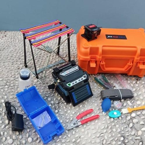 Jual Fusion Splicer Tekcn Tc 400/Alat Sambung Fiber Optik | Shopee ...