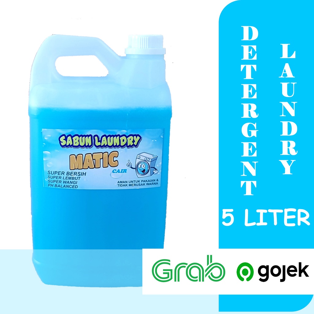 Jual SABUN DETERJEN LAUNDRY / DETERGENT SABUN LAUNDRY CUCI BAJU - 5 LITER | Shopee Indonesia