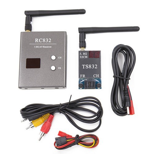 Jual 40Ch 600mW TS832 & RC832 Transmitter Receiver Video for FPV Drone ...