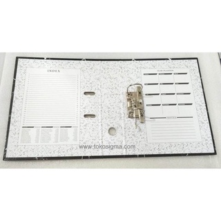 Jual 2 unit Ordner Arsip Dokumen Binder Map Folio Folder HardCover Lever Arch File Indonesia ...