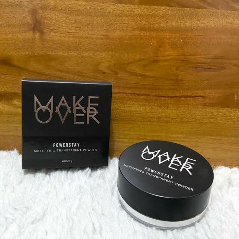Jual Makeover powerstay mattifying transparent powder bedak tabur (like ...