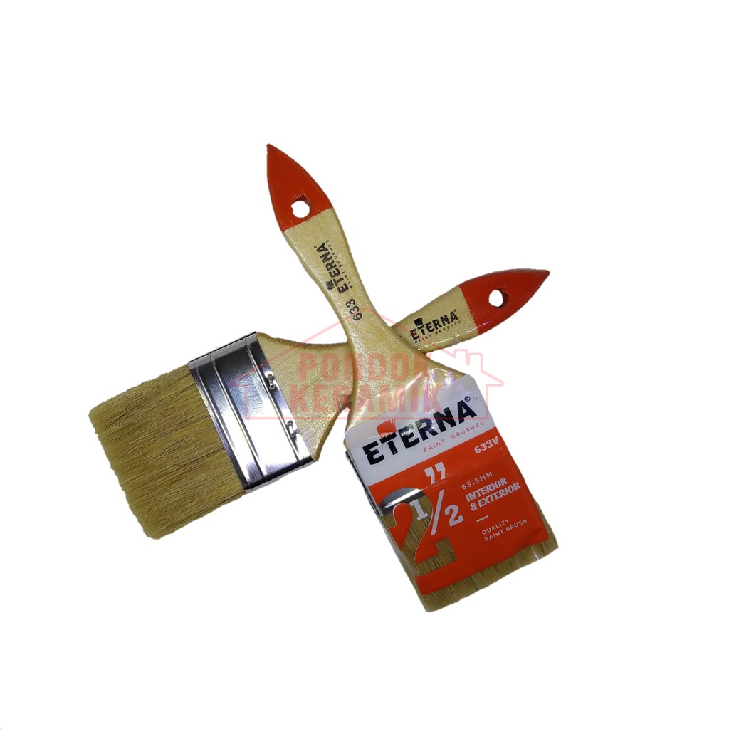 Jual Kuas Cat Eterna Ukuran 2 1/2 Inch | Shopee Indonesia