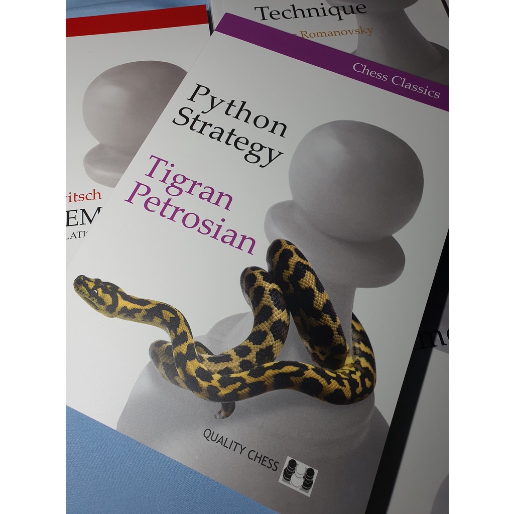 Jual Buku Catur Python Strategy by Tigran Petrosian | Shopee Indonesia