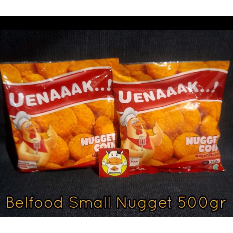 Jual BELFOODS SMALL CHICKEN NUGGET COIN 500GR - UENAAK SMALL CHICKEN NUGGET COIN 500GR - FROZEN ...