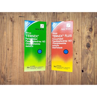 Jual Ternix syr suspensi 60ml//Ternix plus syr 60ml | Shopee Indonesia