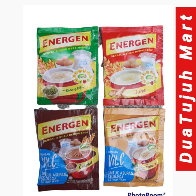 Jual Energen Sereal 30g Sachet Dengan 4 Rasa | Shopee Indonesia