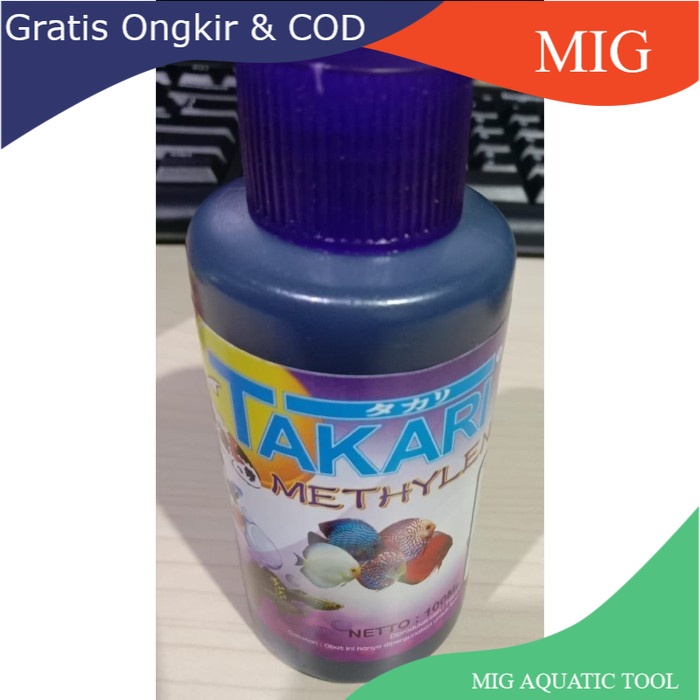 Jual Obat Ikan White Spot TAKARI METHYLENE BLUE 100 ML | Shopee Indonesia Jual Obat Ikan White Spot TAKARI METHYLENE BLUE 100 ML | Shopee Indonesia