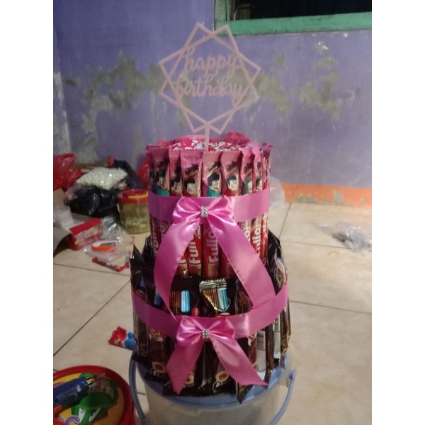 Jual Snack tower tingkat 2 kecil | Shopee Indonesia