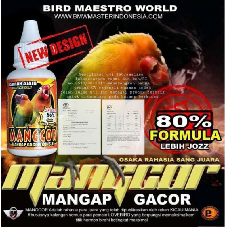 Jual MANGCOR(MANGAP GACOR)/OBAT TITIK HORMON BIRAHI KE TINGKAT MAKSIMAL ...