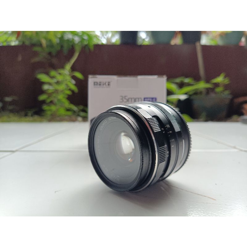 Jual LENSA FIX MEIKE 35mm f1.7 for Sony Second | Shopee Indonesia