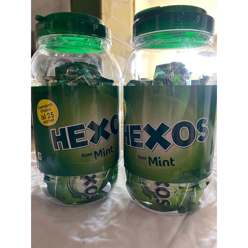 Jual Permen Hexos Toples Isi 25 Pcs x 5 butir | Shopee Indonesia