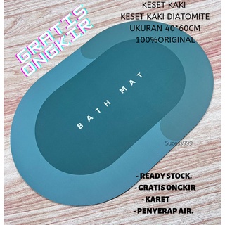 Jual Keset Diatomite Bundar / Keset Kaki Anti Bau Nyerap Air Anti ...