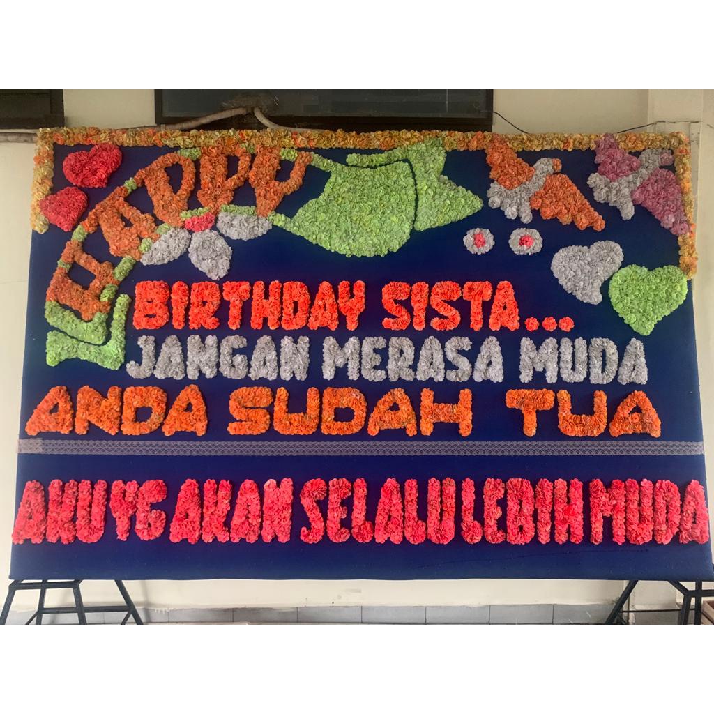 Jual Bunga Papan Happy Birthday | Anniversay | Graduation | Aqiqah ...