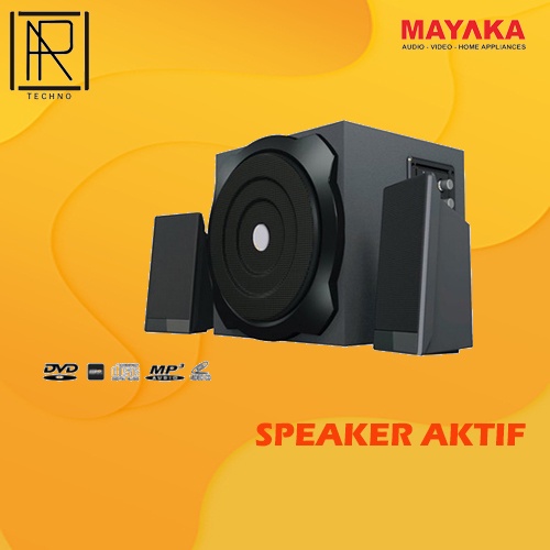 Jual Mayaka Speaker Aktif Multimedia SPK100FB Speaker Advance 3.1 CH ...