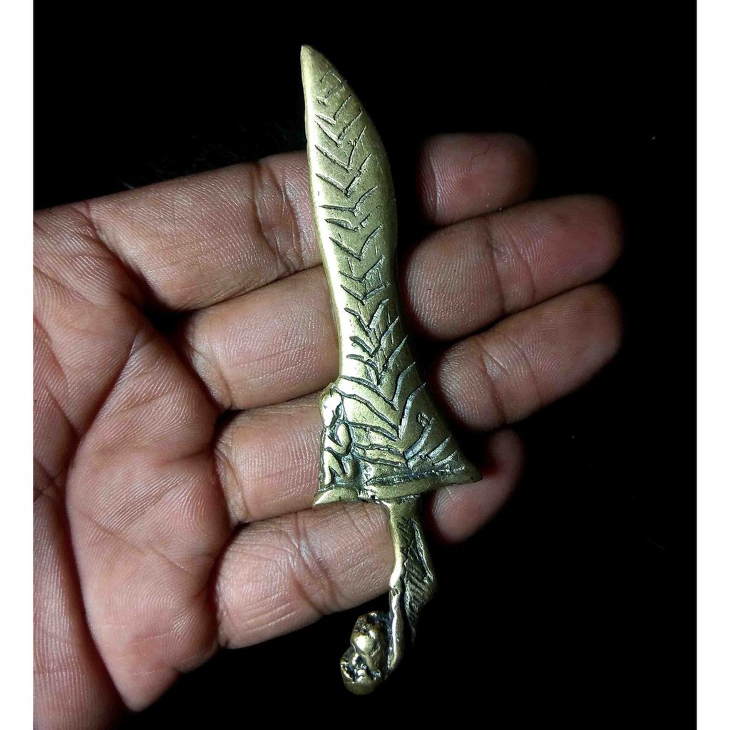 Jual Keris Mini Omyang Jimbe Emas Blarak Sineret Murah | Shopee Indonesia