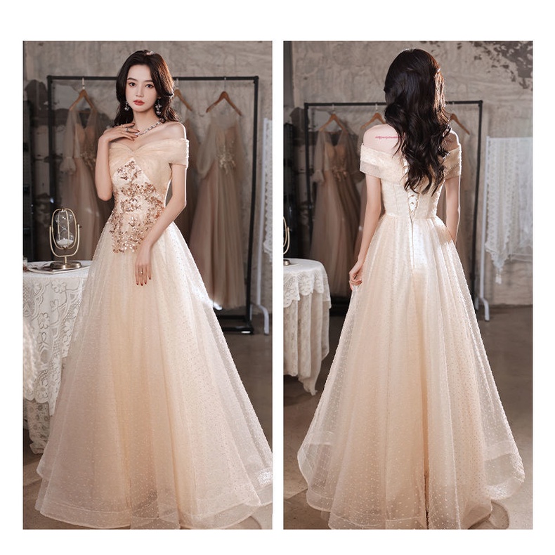 Jual Gaun malam rok baru peri gaya fantasi Sen seri mulia bagian ...