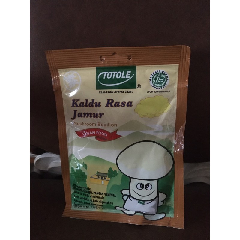Jual Kaldu Jamur Bubuk Penyedap Rasa Halal Totole 40gr exp sept 2023 ...