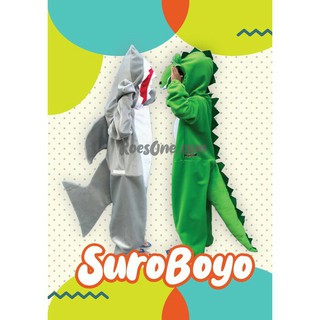 Jual Kostum Karnaval Badut Ikan Hiu DEWASA 170 cm | Kostum Pentas Seni ...