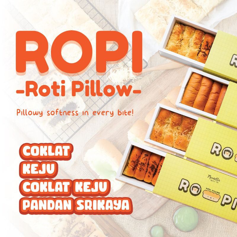 Jual ROPI - Roti Pillow - Roti Bantal | Shopee Indonesia