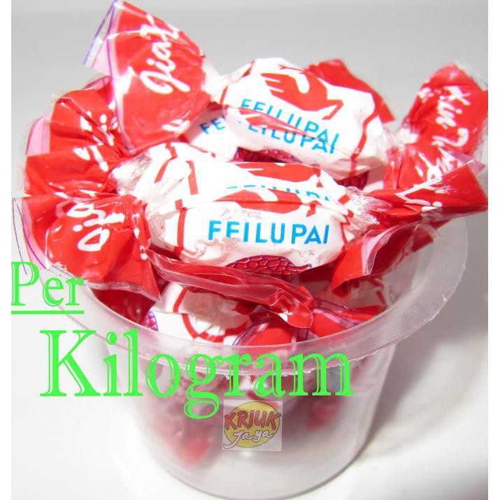 Jual Permen Fei Lu Pai Rasa Buah Leci ( Kiloan / Curah ) Indonesia ...
