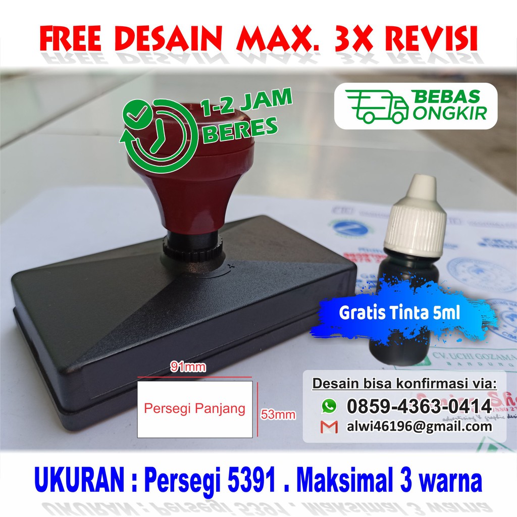 Stempel Flash Stempel Otomatis Cap Otomatis Jumbo | Shopee Indonesia