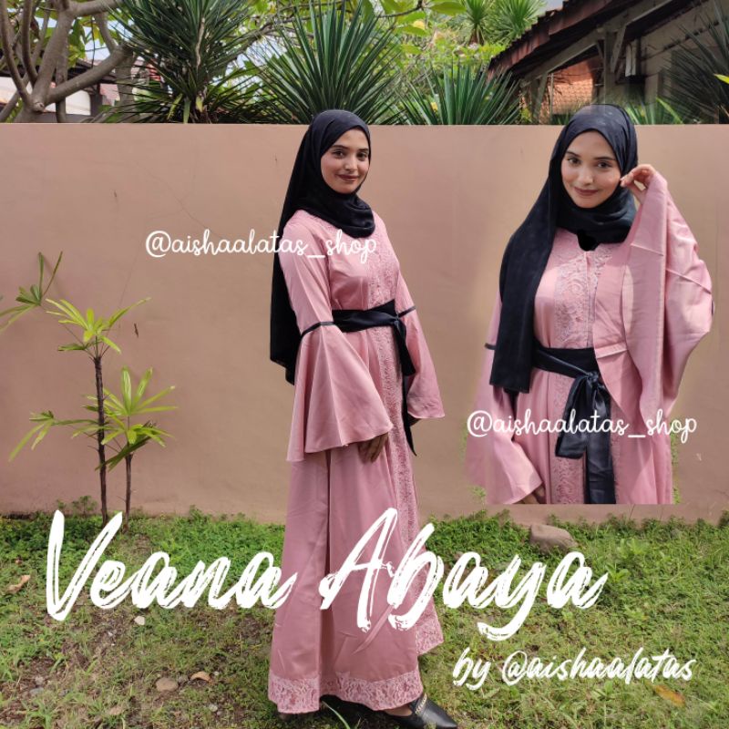 Jual Veana Abaya by aishaalatas | Shopee Indonesia