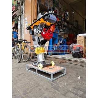 Jual MESIN PEMADAT ASPAL STAMPER KUDA MESIN HONDA GX 160 TAMPING RAMMER ...