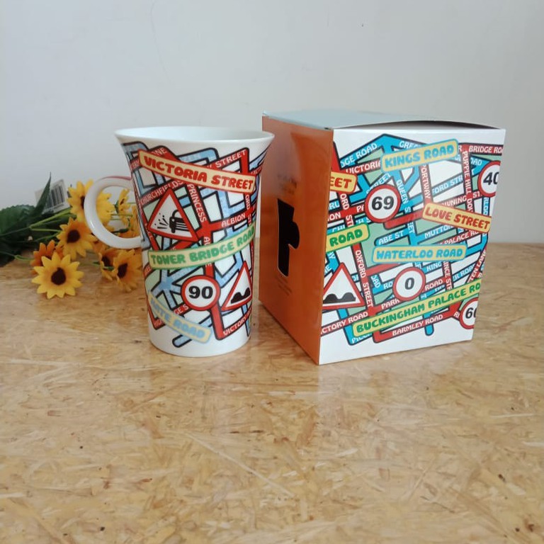 Jual 00007 Grosir Hemat!!! Mug Keramik Multiple Choice Street / Gelas ...