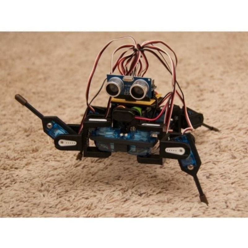 Jual Spider Mini Quadruped - optimized servo sg90/ hanya rangka tanpa servo/Print 3d | Shopee ...