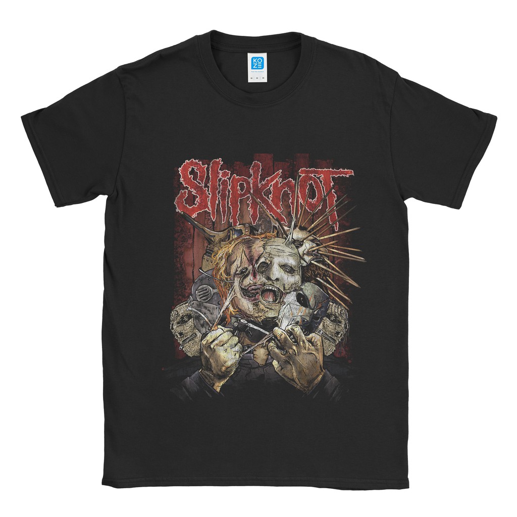 Jual Baju Kaos Band Slipknot Torn Apart | Shopee Indonesia