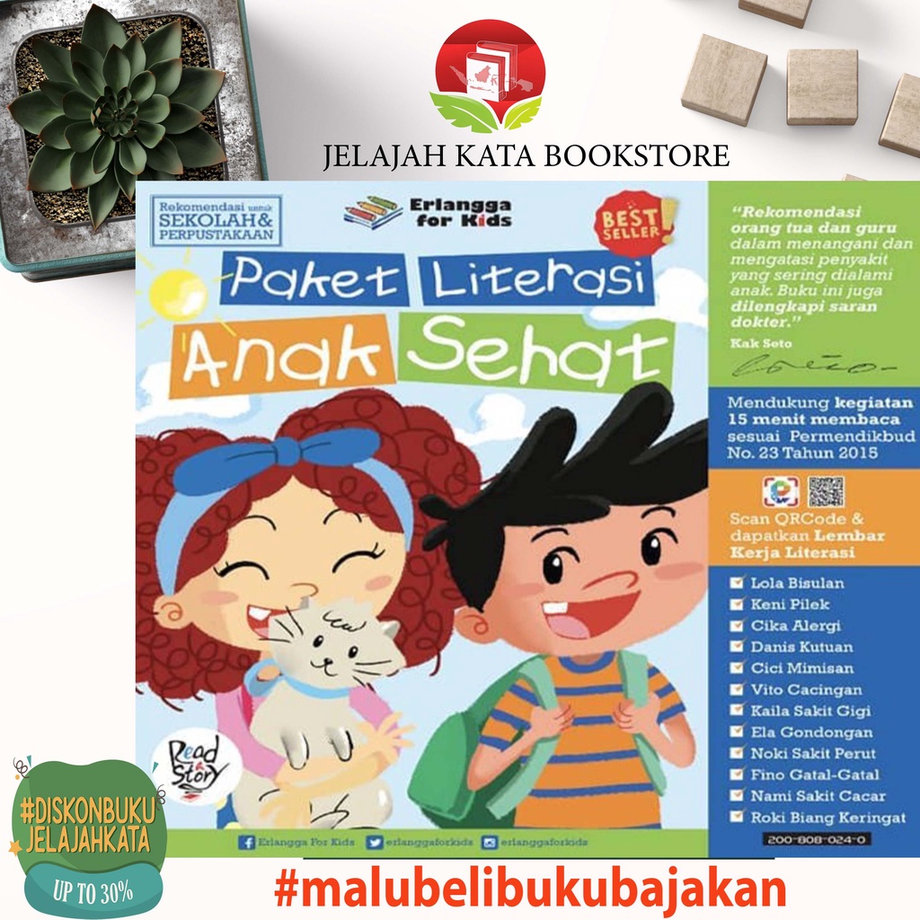 Jual Buku PAKET LITERASI ANAK SEHAT - 12 BUKU - ANIES LISTYOWATI ...