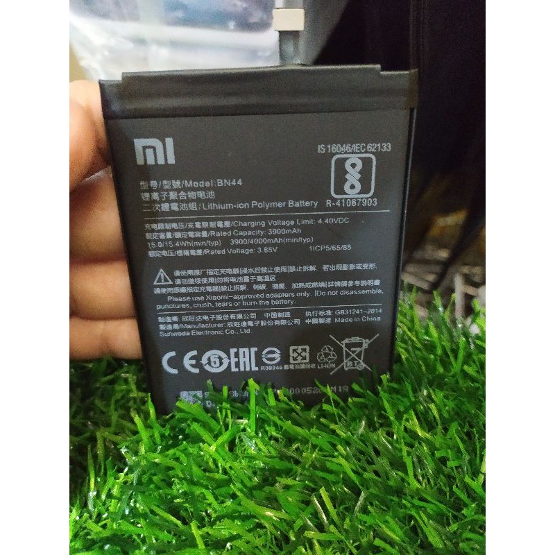 Jual Baterai Batre Battery Xiaomi BN44 BN 44 Redmi 5 Redmi5 Plus ...