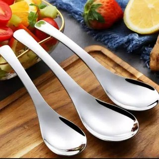 Jual Sendok Bebek / Sendok Sup / Sendok Kuah Besar Stainless Tebal ...