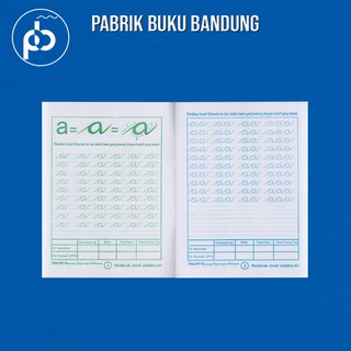 Jual Belajar Sendiri/BS Menulis Huruf Elok/Halus | Buku Menulis Tegak ...