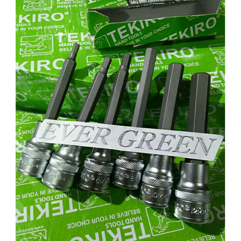 Jual MATA KUNCI SOK L BIASA 6 pcs TEKIRO shock L4 L5 L6 L8 L10 L12 ...