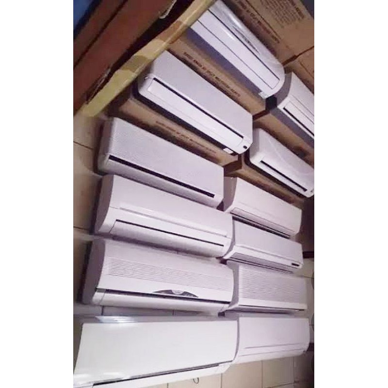 Jual kipas angin model ac split 1pk jenis manual 18 watt warna putih ...