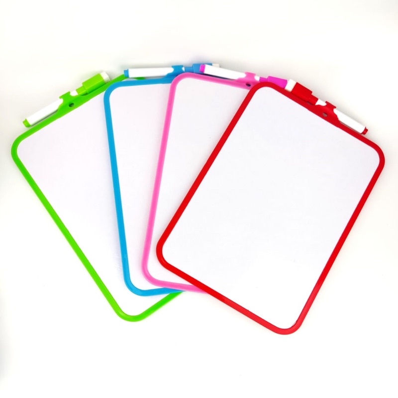 Jual PAPAN TULIS KECIL PLUS SPIDOL | MINI PAPAN TULIS | WHITEBOARD ...