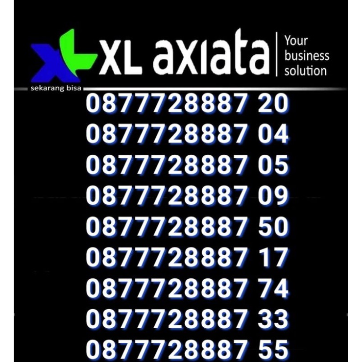 Jual XL NOMER CANTIK DOUBLE TRIPLE | Shopee Indonesia