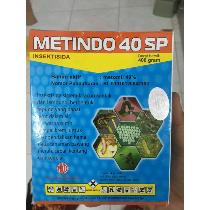 Jual INSEKTISIDA Metindo 40 SP - 200 gr PEMBASMI ULAT PADA TANAMAN ...