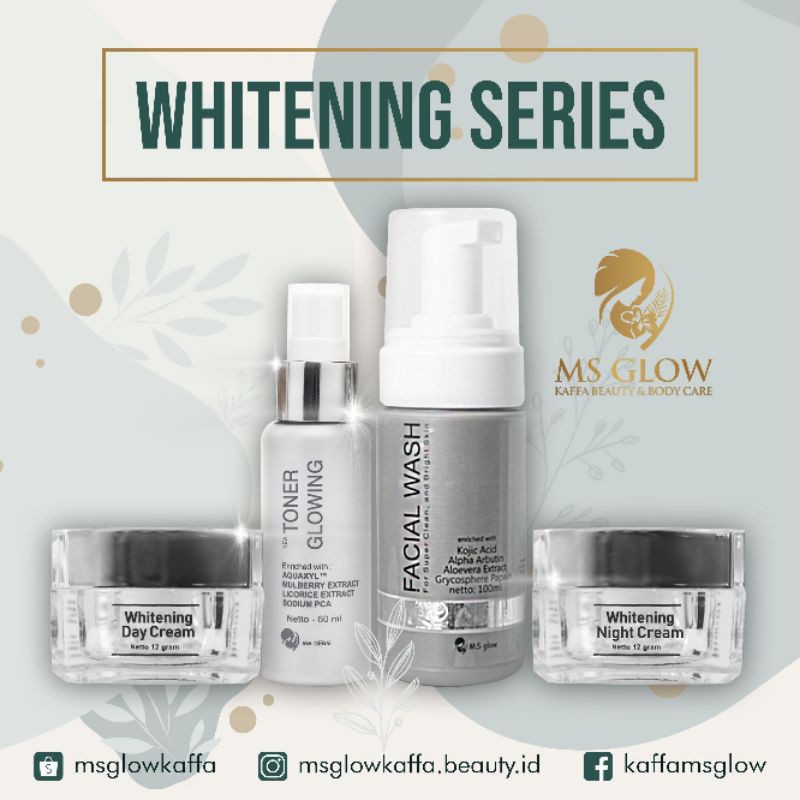 Jual Ms Glow Whitening Series | Shopee Indonesia