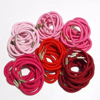 Jual Ikat rambut/Tali rambut cacing isi 72 pcs | Shopee Indonesia