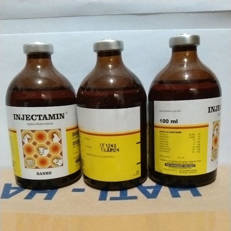 Jual injectamin 100ml (multivitamin) | Shopee Indonesia