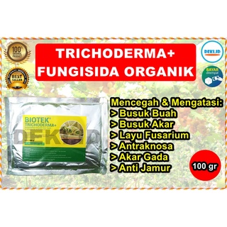Jual Bio Fungisida Organik Trichoderma Biotek 100 Gram Pupuk Tricoderma ...