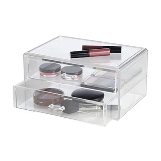 Jual Tempat Makeup Akrilik 2 Drawer Small Series Import Akrilik Laci ...